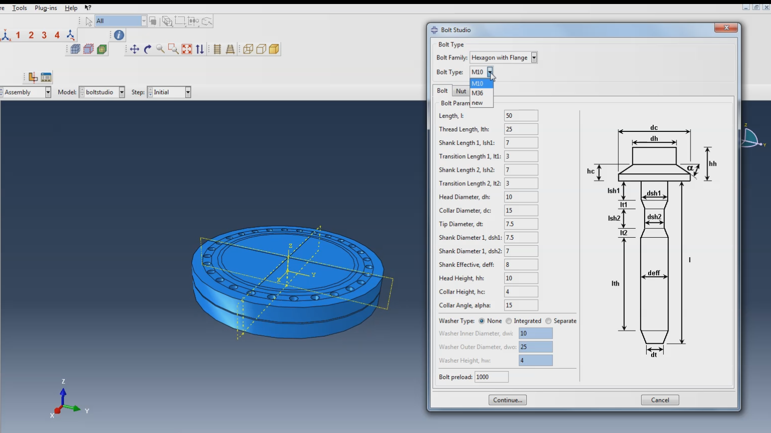 Abaqus Plug-in Utilities